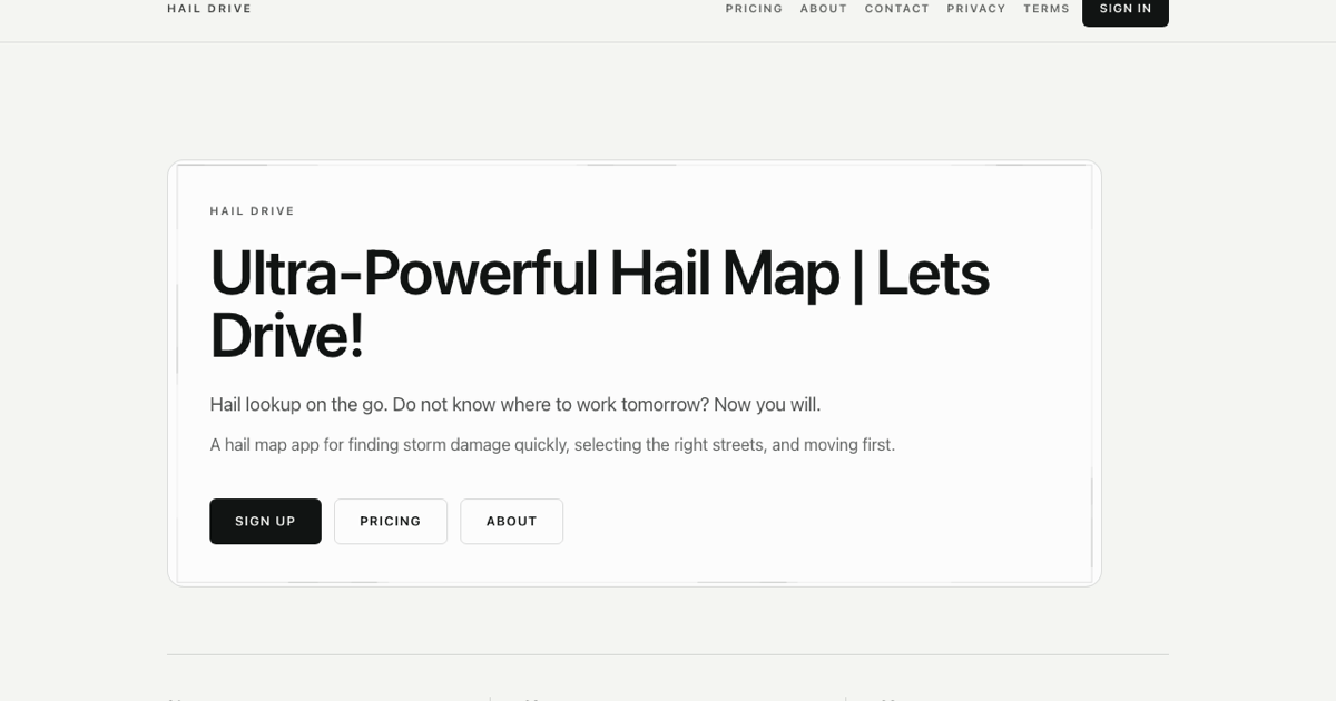 Interactive Hail Maps for Roofers, Public Adjusters, and Storm Teams ...